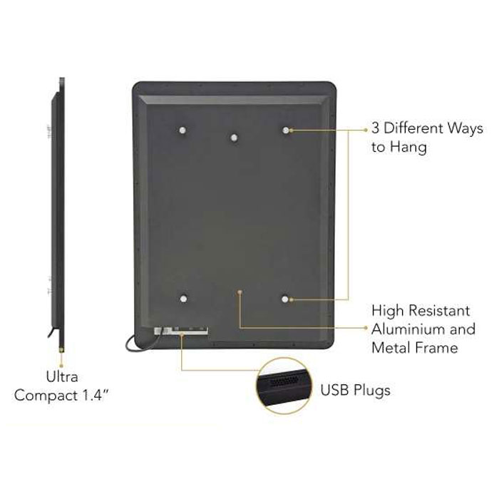 Smart Mirror | 1# Interactive LED Smart Mirror with Touch Screen | HILO